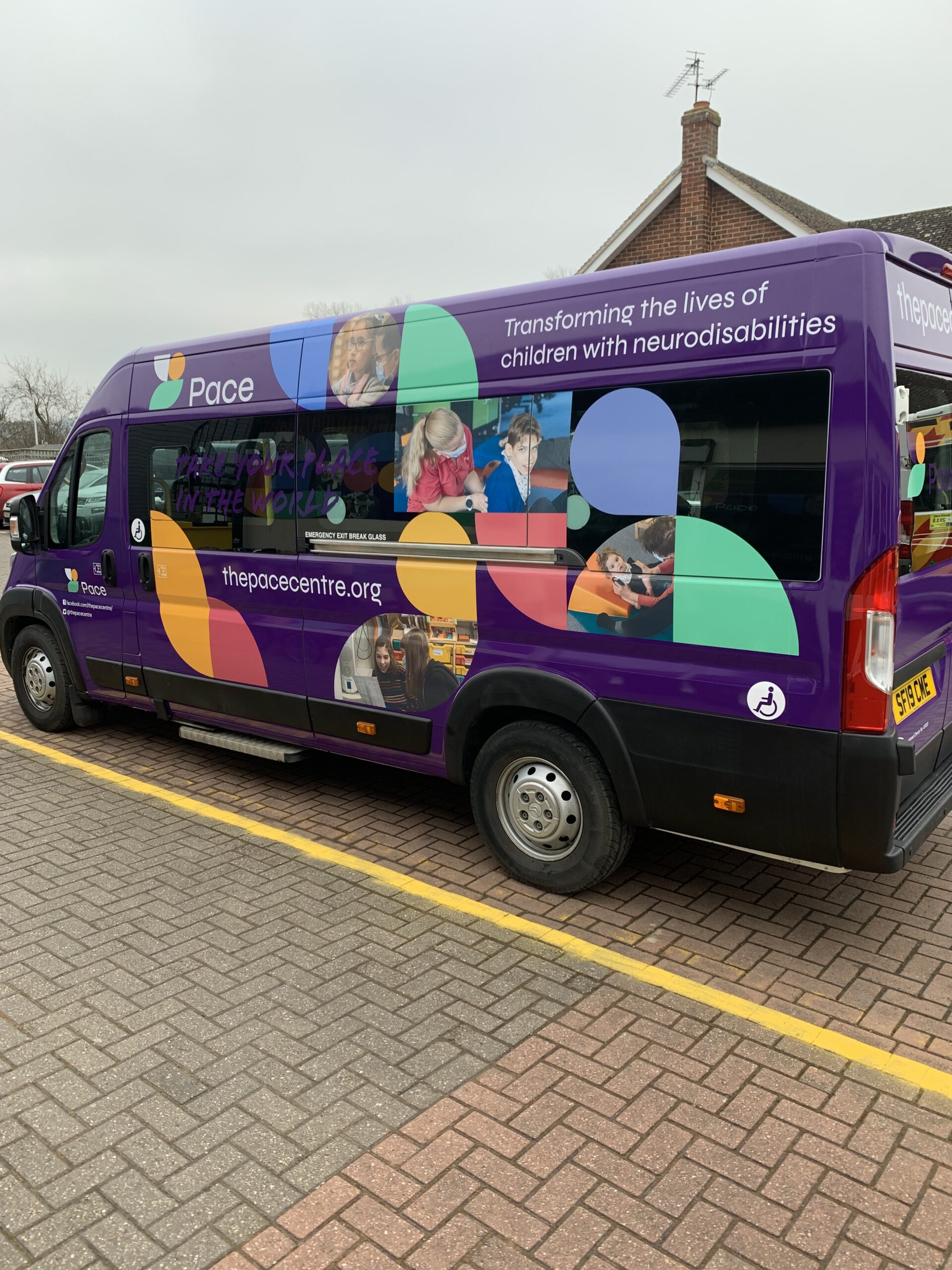Pace The big PURPLE minibus is here! - Pace